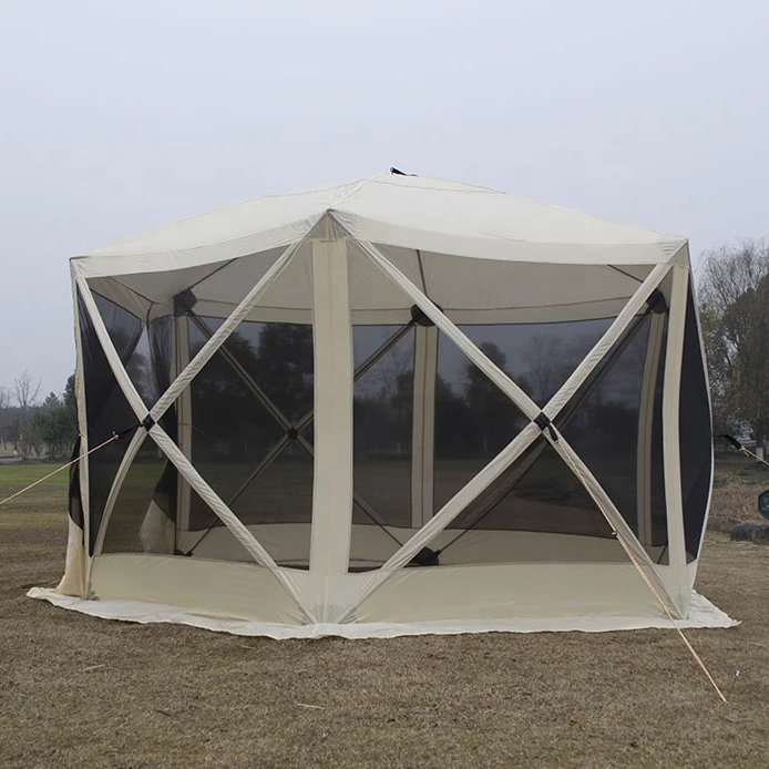 Customized Outdoor Garden Pop Up Screen House Gozebo Tent Camping Mesh ...