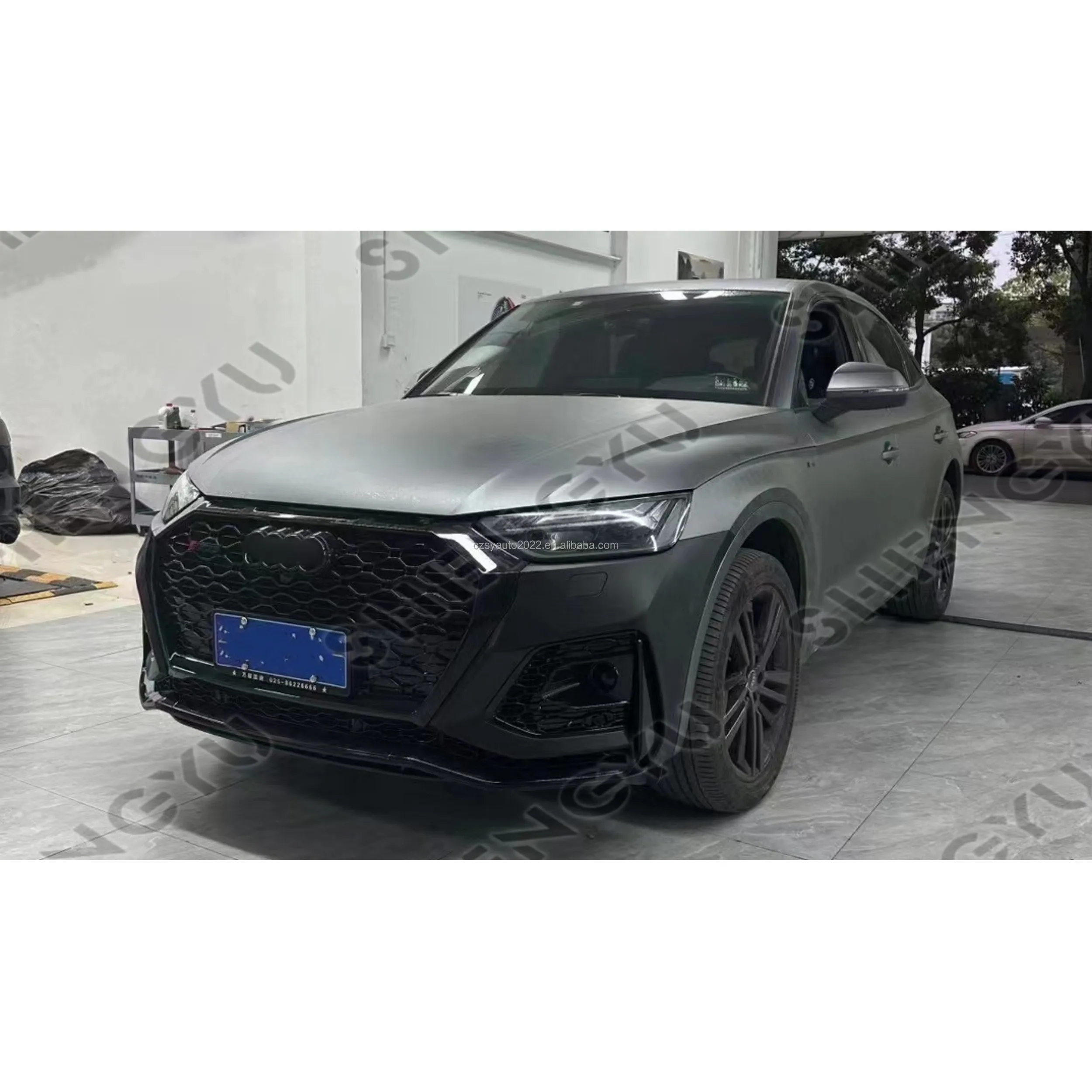 Body Kit Include Front Bumper Assembly With Grille For Audi Q5 2021 ...