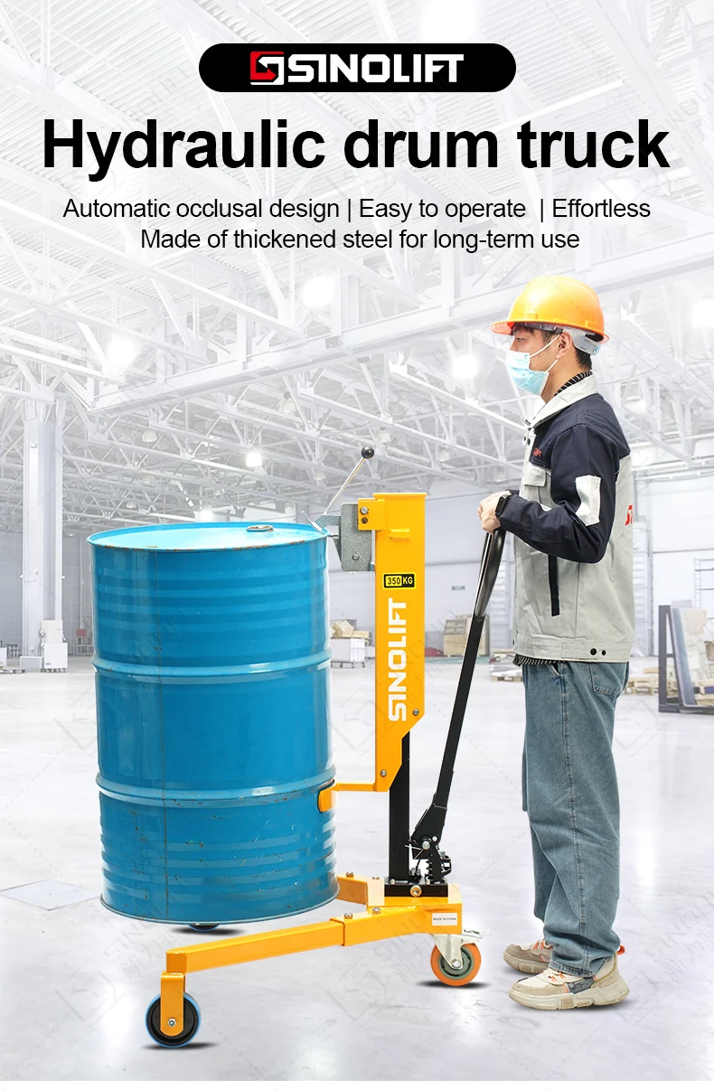 Sinolift Dp35b Hydraulic Hand Oil Drum Lifter - Buy Hydraulic Hand Drum ...