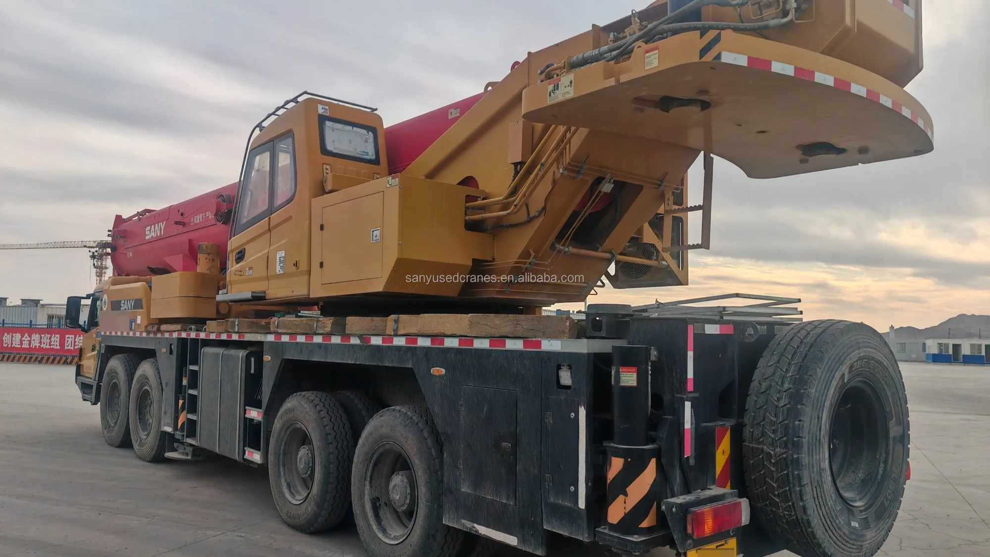 SANY Officially Certified 80t Truck Crane Used STC800T5 Model No. 00546 ...