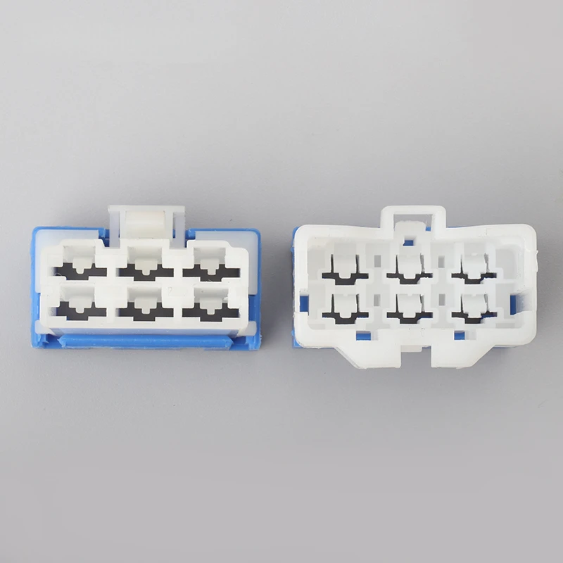 Aowift 1 Set 6 Pin Amp Car Electrical Wire Connector Blower Speed ...