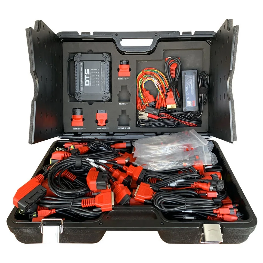 DTS obd2 12-24v truck scanner diesel engine truck diagnostic scanners ...