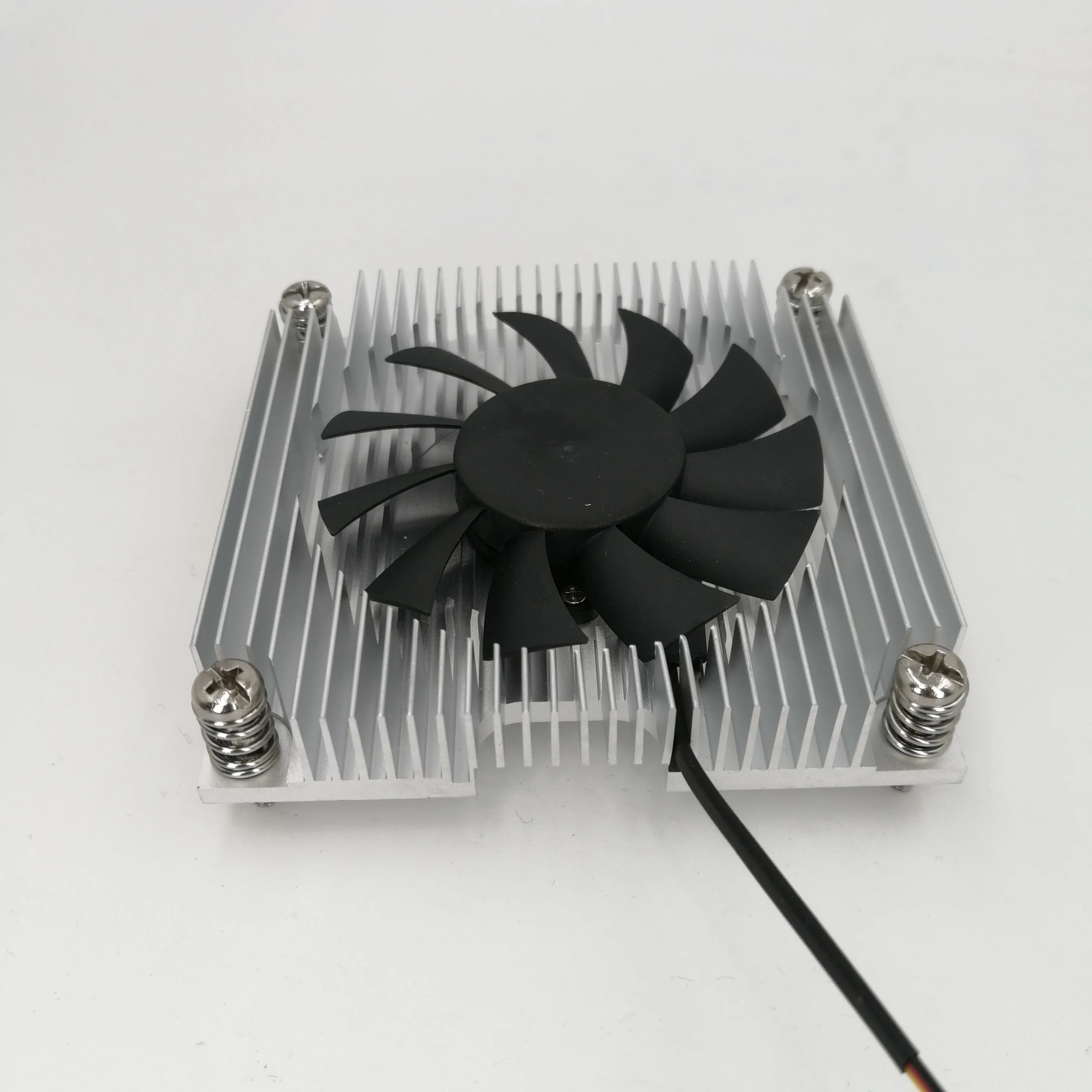 Low Profile Cpu Cooler For Intel 3pin Computer Aluminum Cpu Radiator 1u ...
