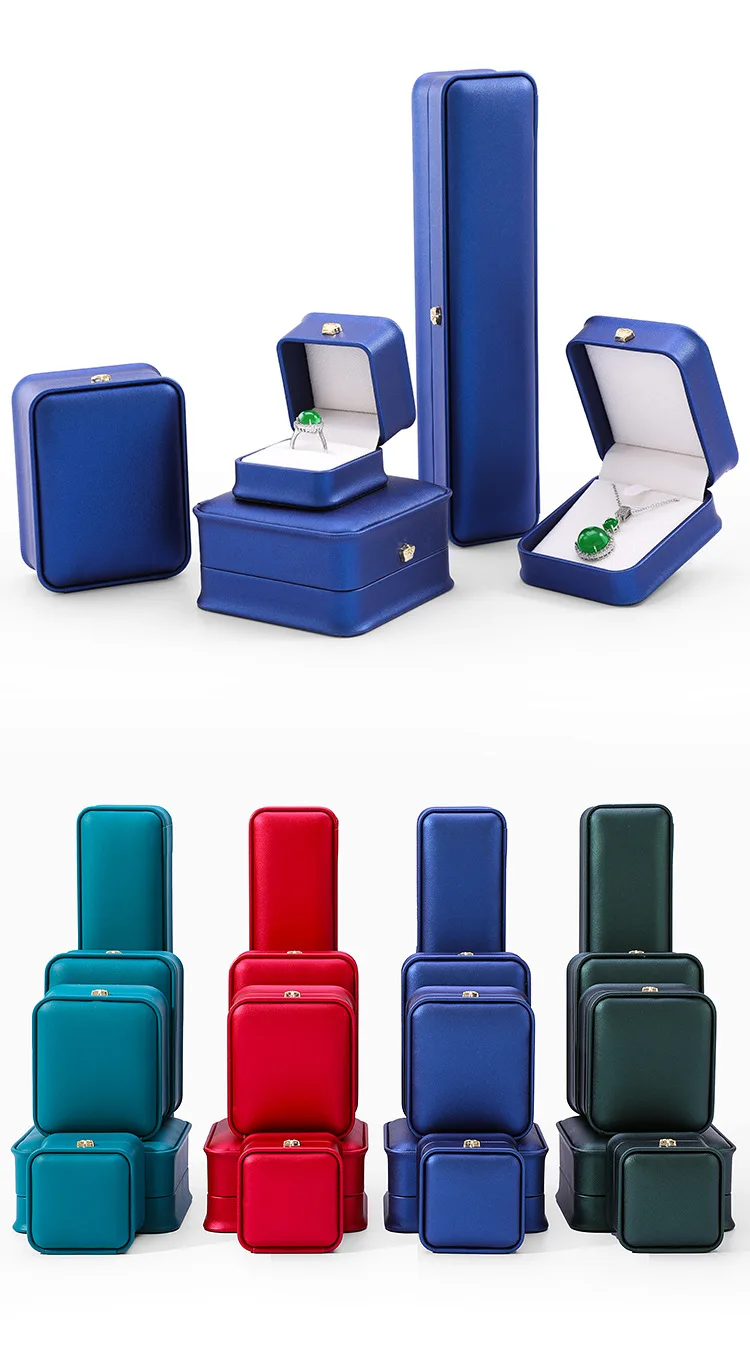 Custom Logo Cufflink Box Custom Jewelry Packaging Kits with Long Hoop ...