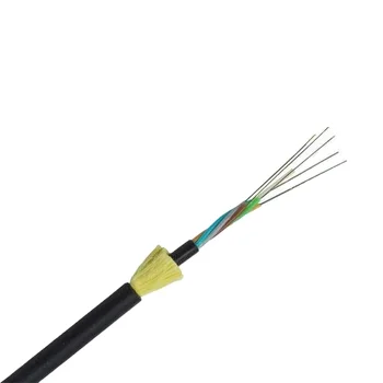 24 Core Fiber Optic Cable Unarmored Fibra Cable Double Sheath 96 48 ...
