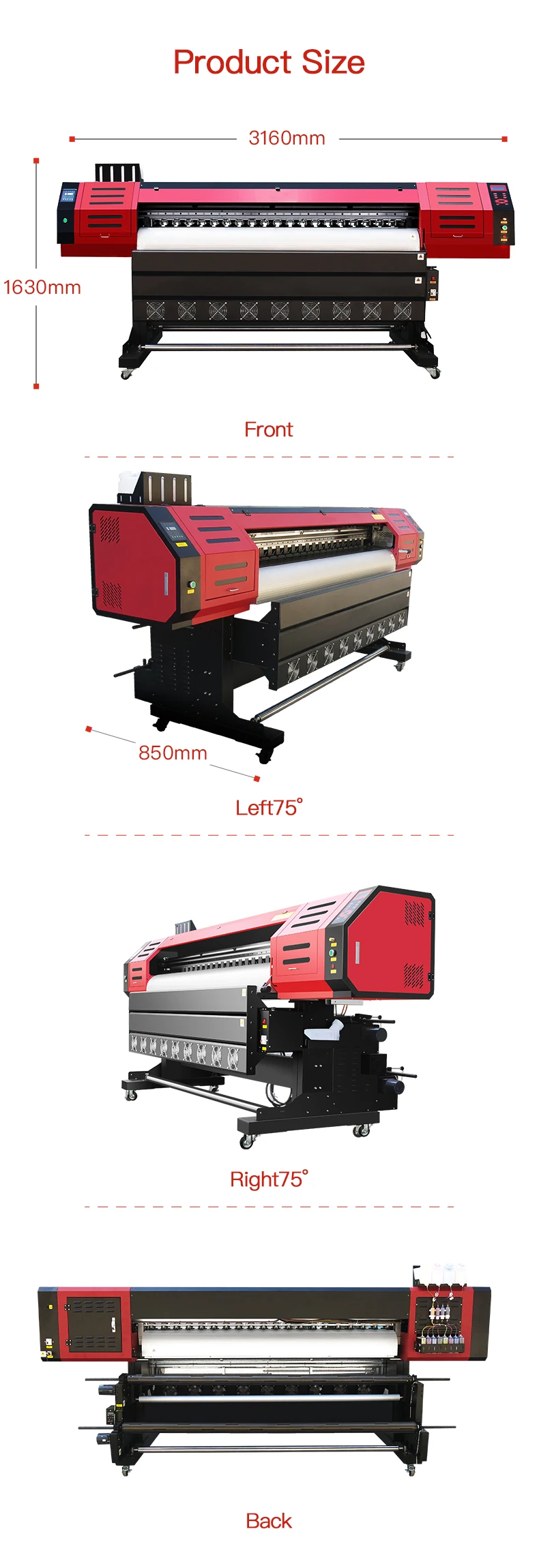 Low Price Large Format Wallpaper Printing Machine for Sale