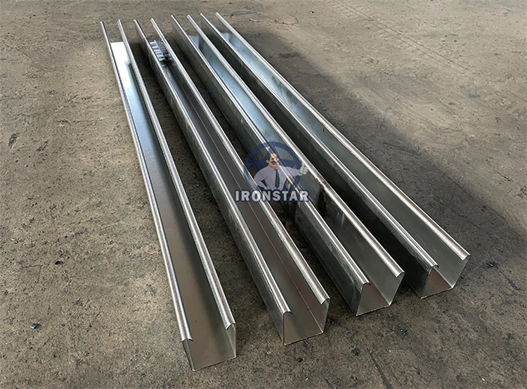 2024 Shutter Door C Channel U Profile Guide Rail Making Roll Forming ...