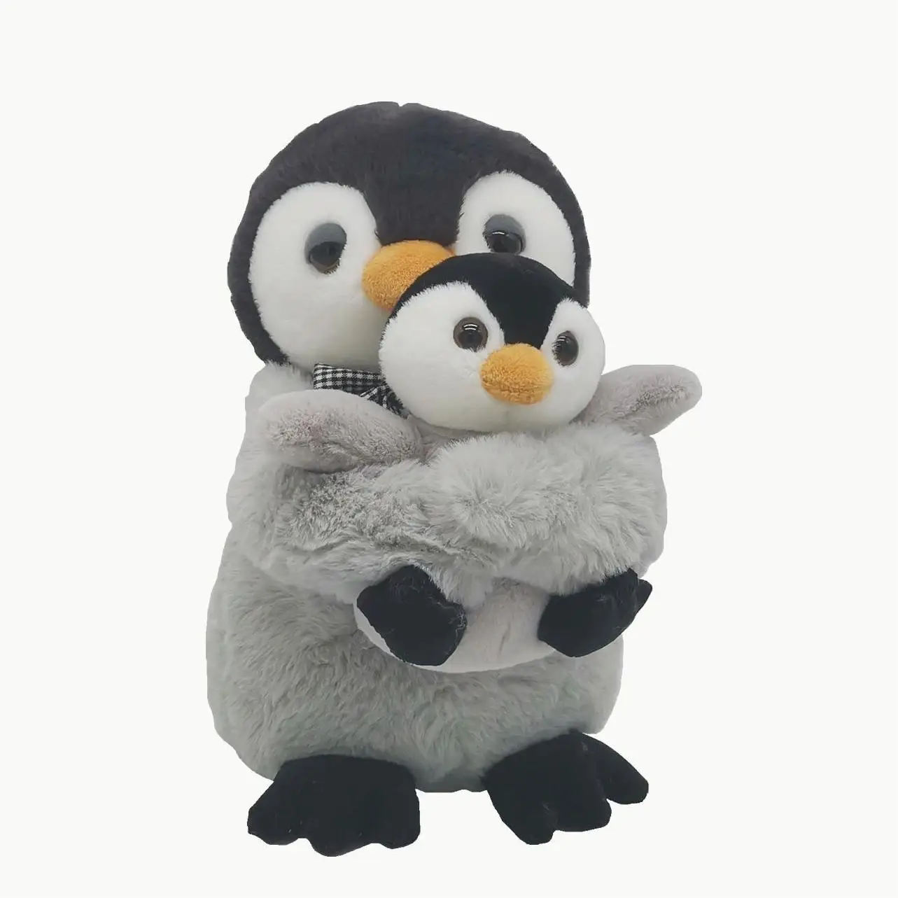 Factory Wholesale Very Soft Stuffed Cute Family Penguin Mommy And Baby ...