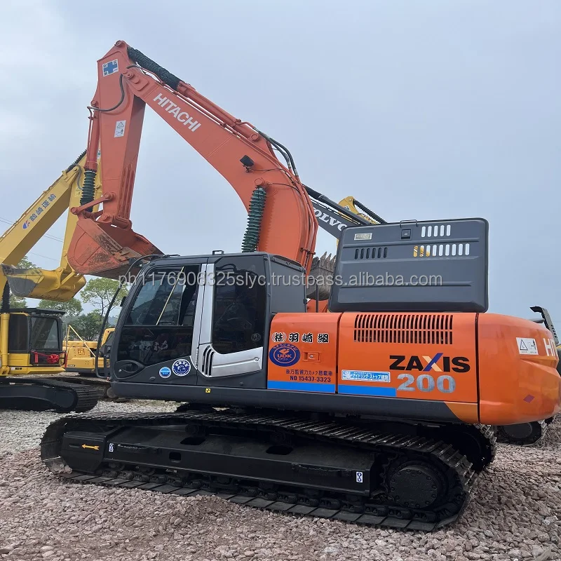 Used Hitachi Excavator/japan Original Hitachi Zx200 Zx200-3g/ Second ...