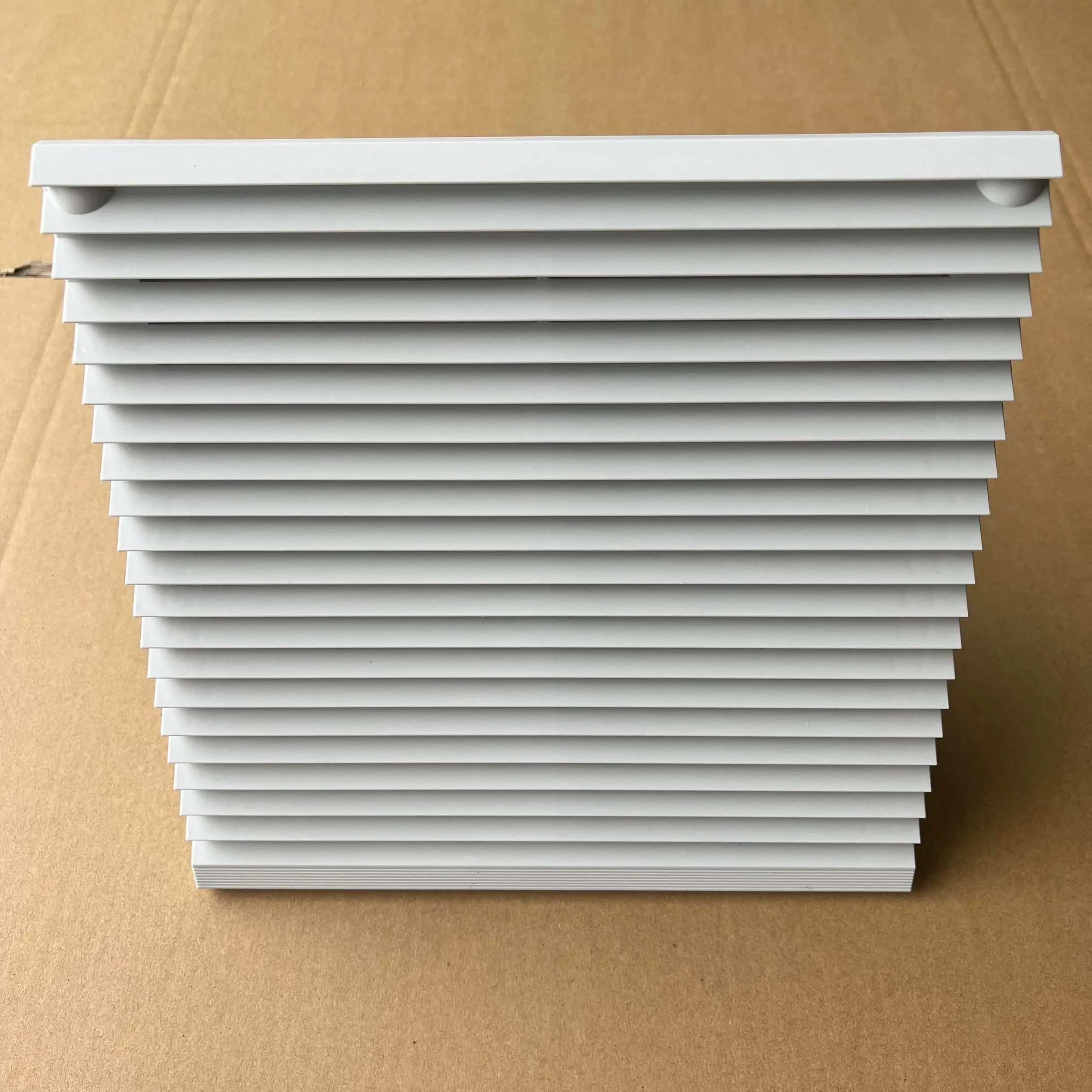 255mmx255mm 280m3/h 230V AC DC EC IP54 RAL7035 Plastic Electrical Panel ...