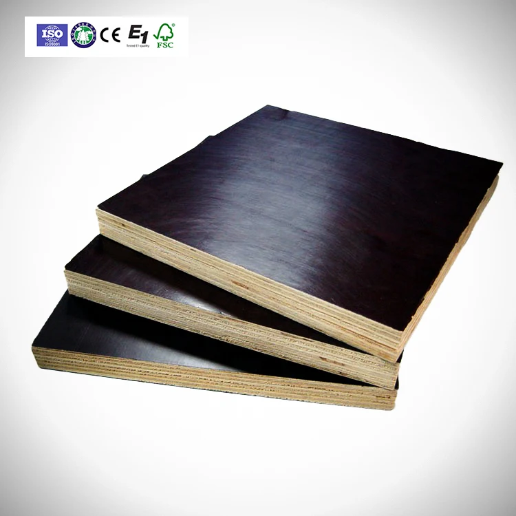 Poplar/combi Core Film Faced Plywood For Construction Shuttering ...