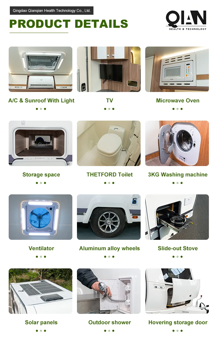 Customize RV Camper Trailer - off Road Tourist Motorhome
