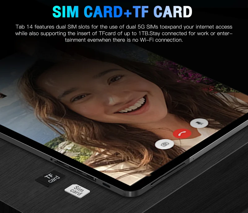 Wholesales OEM Original 4G Dual Sim Card Phone Call PAD 5G Bluetoothes ...