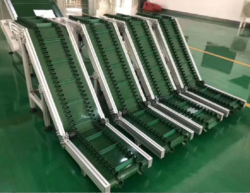 Stainless Steel Vegetable Fruit Inclined Loading and Unloading Climbing ...