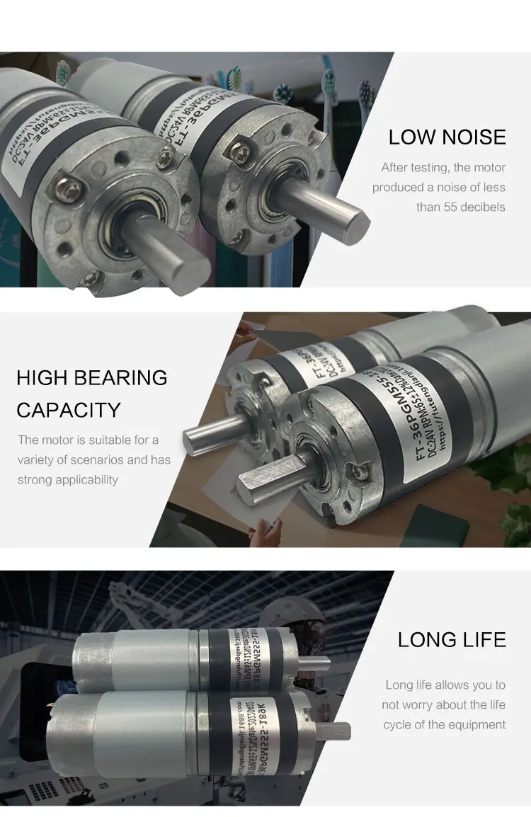 12v24v Planetary Gear Dc Low-speed Motor Long Life Ultra-high Torque ...