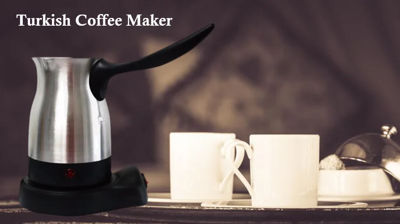 Turkish Greek Arabic Coffee Maker Machine Stainless Steel Electric ...
