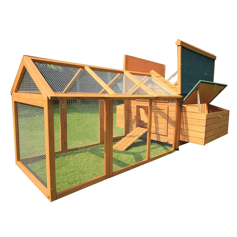 Outdoor Wood Animal Pet Hen Cages - Customized Chicken Coops