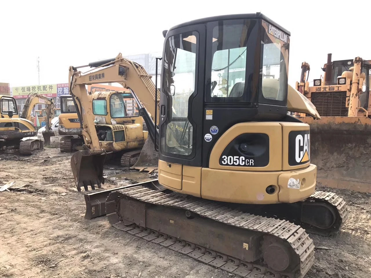 Low Working Hours Cat 305 305c Caterpillar Cat 305.5e2 Mini 5 Ton ...
