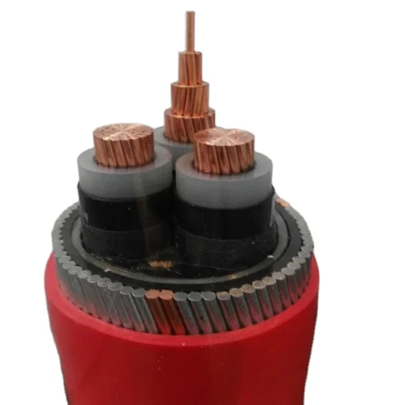 3 Cores Armoured Medium Voltage Cable 11kv 22kv 33kv - Buy Medium/high Voltage Cable insulated ...