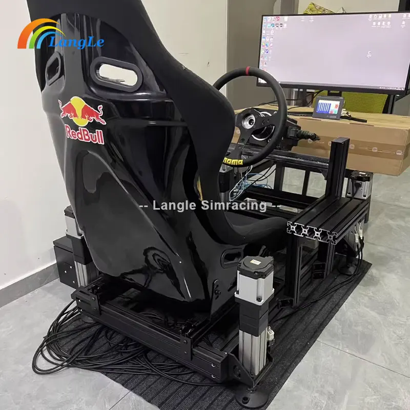 Sim Racing Rig & Cockpit 4-axis Motion Sim Actuator System Sim Cockpit ...