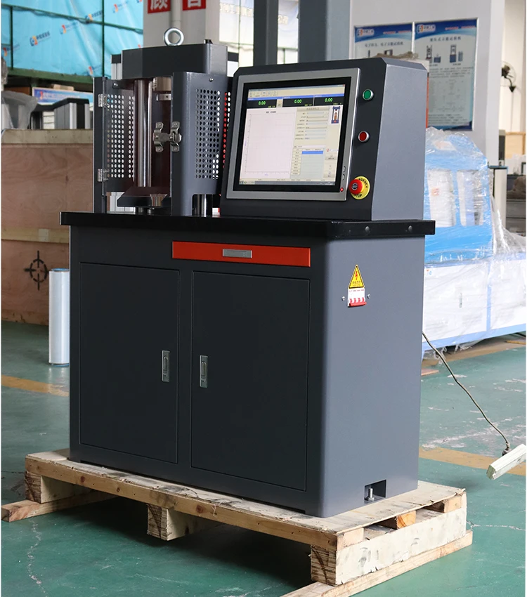 Automatic Computer-Controlled 300KN Cement Compression Testing Machine ...