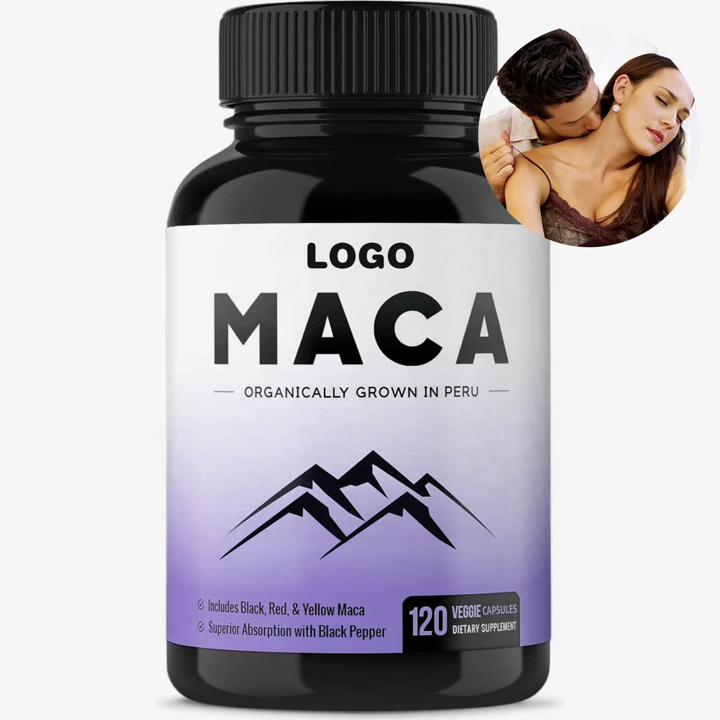 Free Sample horny goat weed tongkat ali maca man tablets capsule for ...