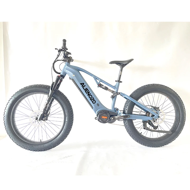 Berserk 48v Ebike Full Suspension Frame Carbon >1000w Full Suspension ...