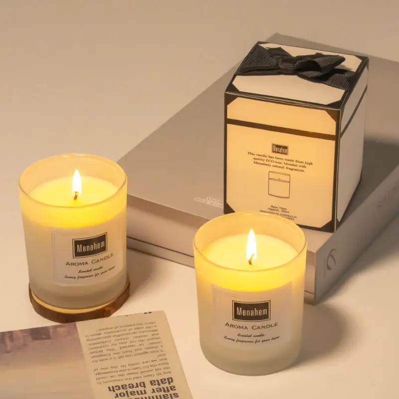 Custom Luxury Banquet Mini Candle Product Boxes Recyclable Clamshell ...