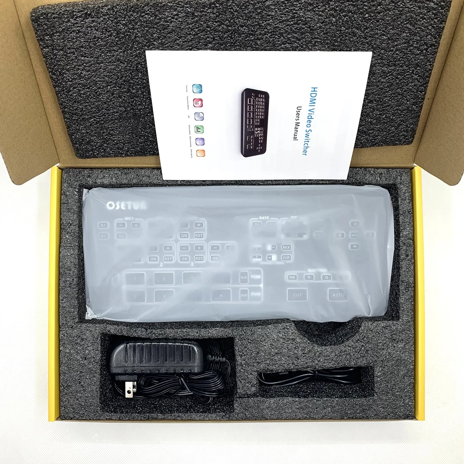 4ch Hdmi Live Streaming Switcher For Broadcast Video And Usb-c Webcam ...