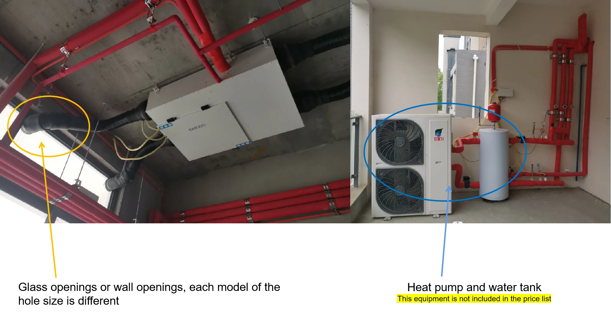 Modern Design Home Air Ventilation System With Heat Recovery ...