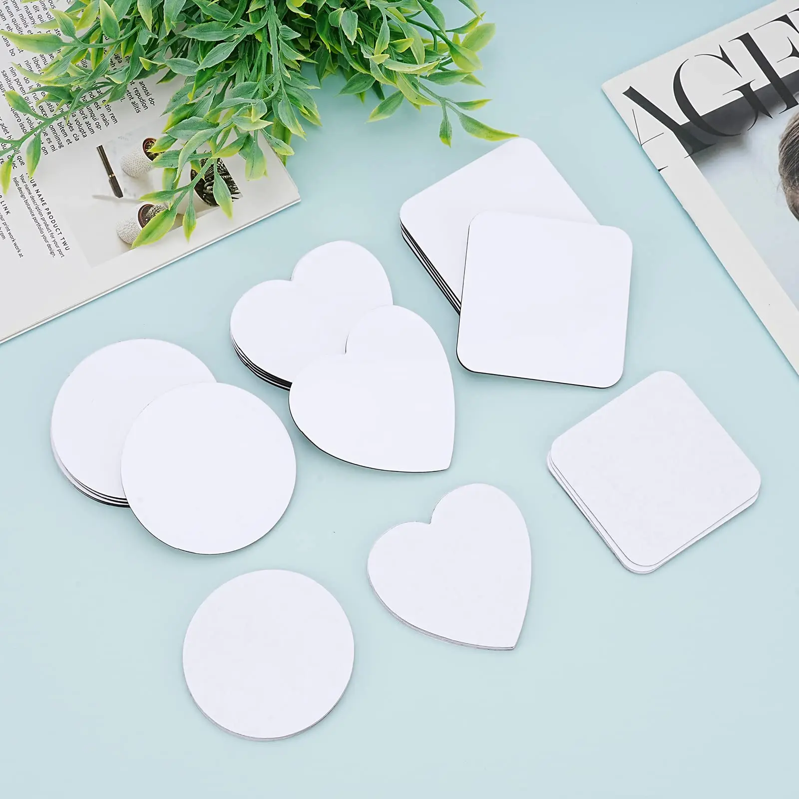 Custom Sublimation Fridge Magnets - DIY Decorative Magnets