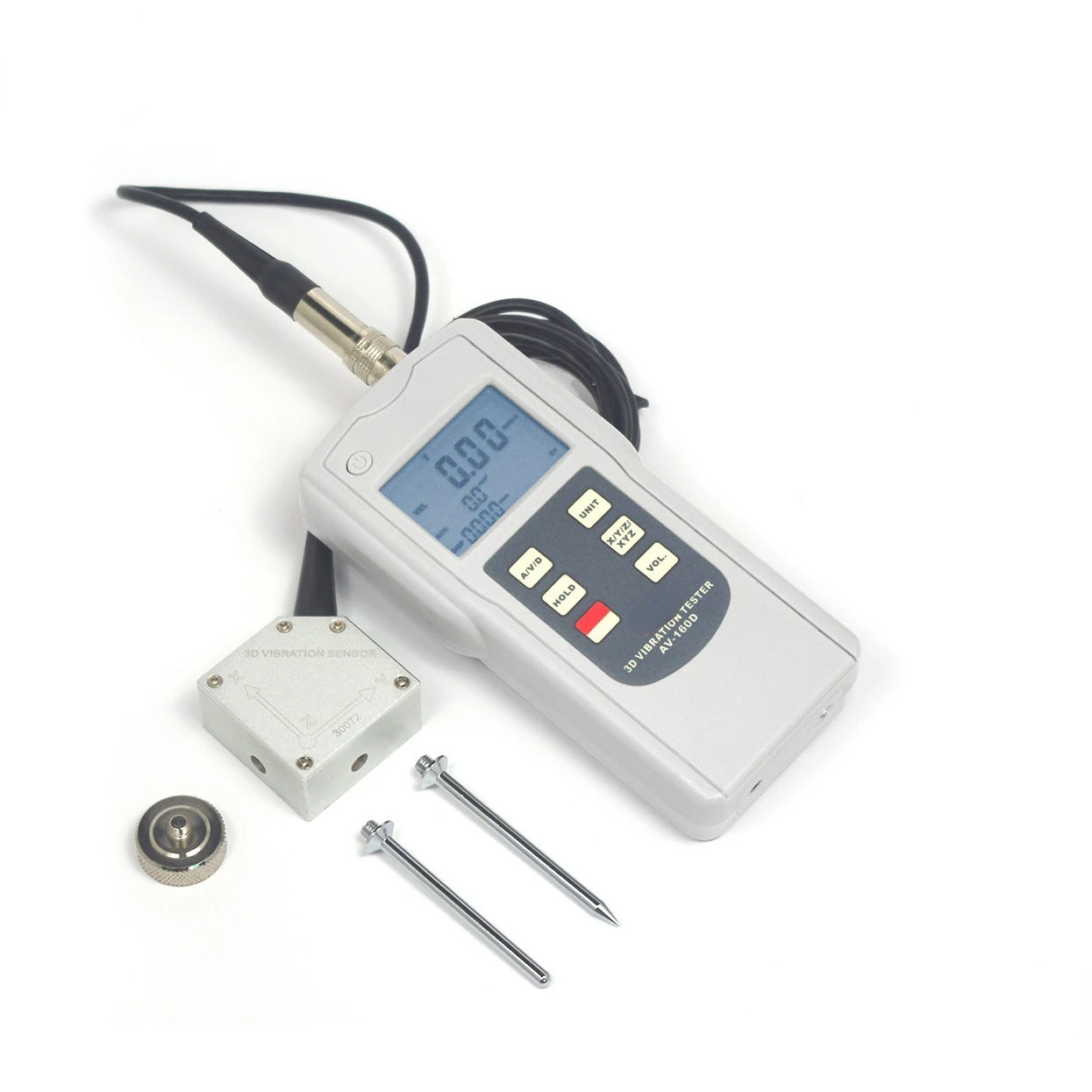 Mini Vibrometer 3d Vibration Meter Tester Av-160d Price - Buy Vibration ...