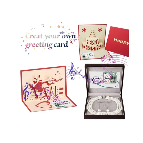 Iron Speaker Light Sensor Sound Module for Gift Box DIY