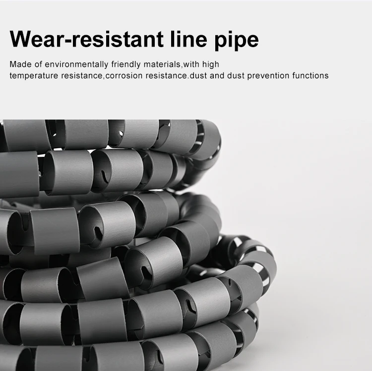 Bundle Wire Finishing Spiral Protective Sleeve High And Low Voltage ...