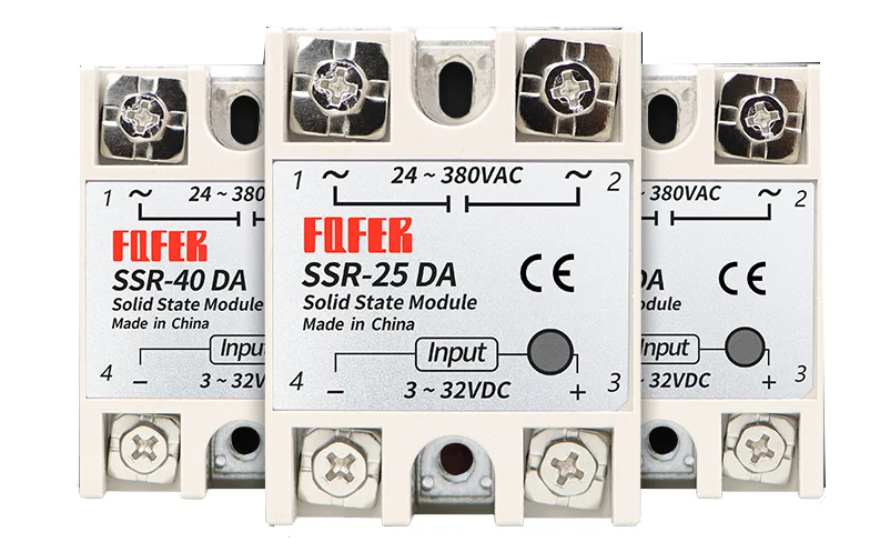 Industrial 12V 24V 220V High Voltage 3-32VDC 10A-100A SSR Solid State ...