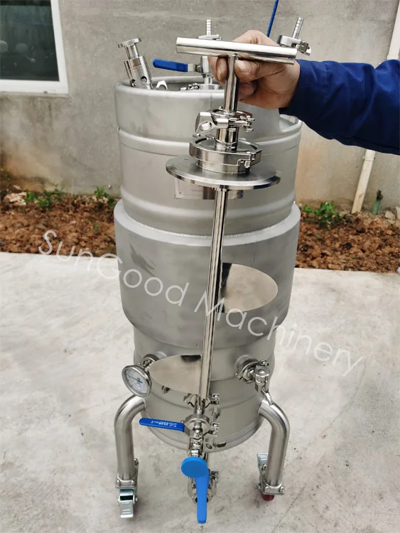 100L Yeast Propagation Keg - Efficient Beer Fermentation