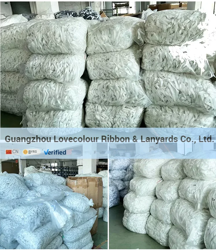 Custom Polyester Webbing for Sublimation Printing Lanyard