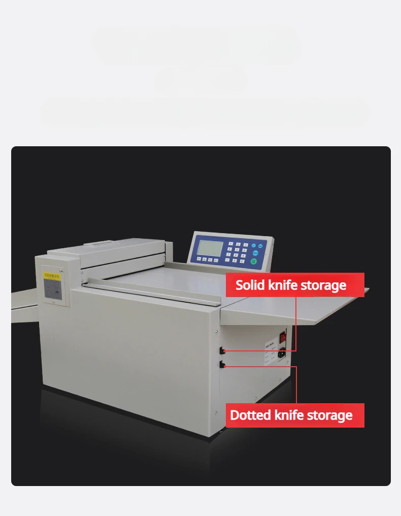 High Speed Digital Perforating And Creasing Machine Automatic Electric ...