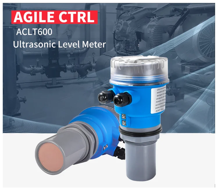 Ac220v Water Level Monitoring Ultrasonic Level Sensor Flow Meter ...