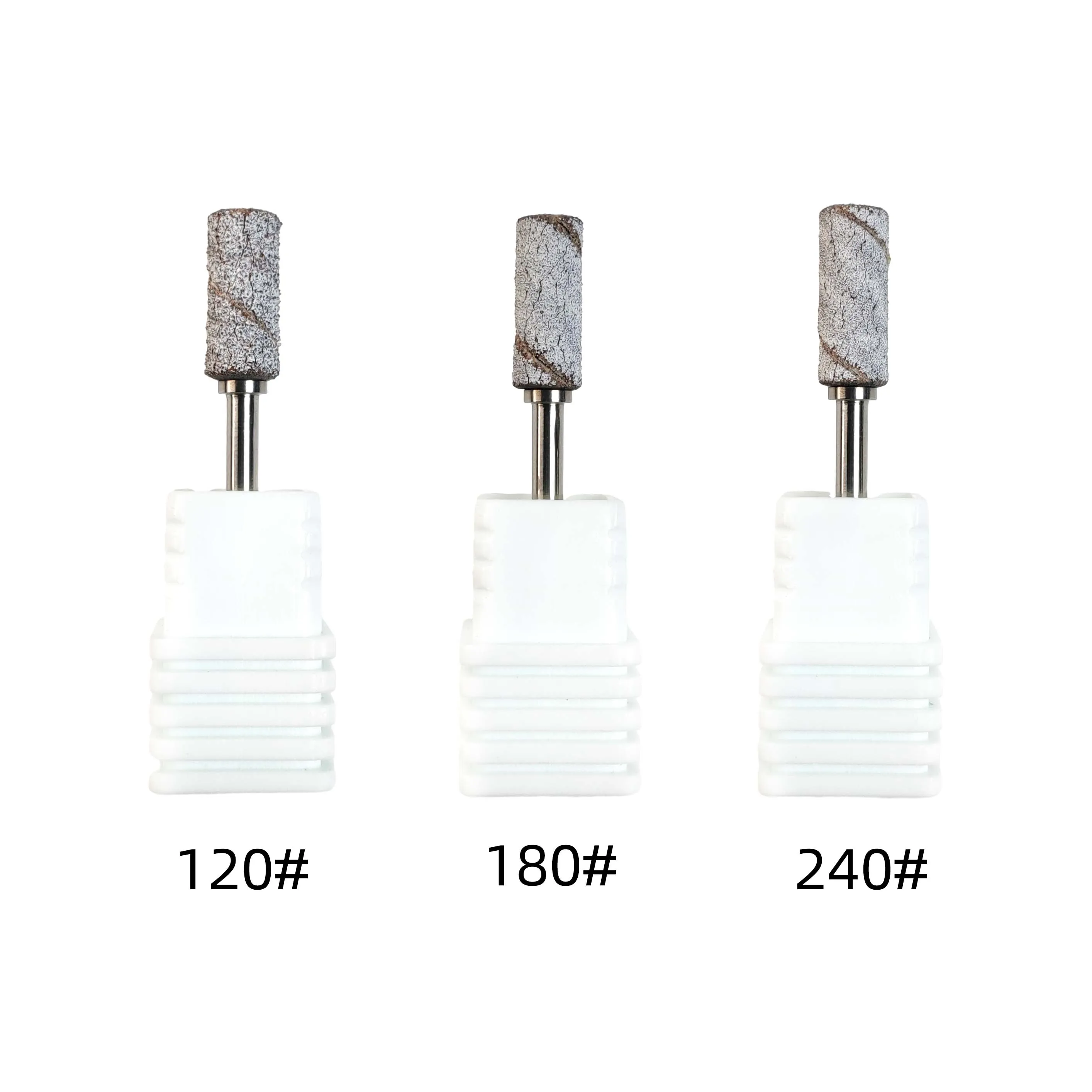 Professional Nails Small Mandrel Bit 120/180/240 Grit 3.1MM Nail ...
