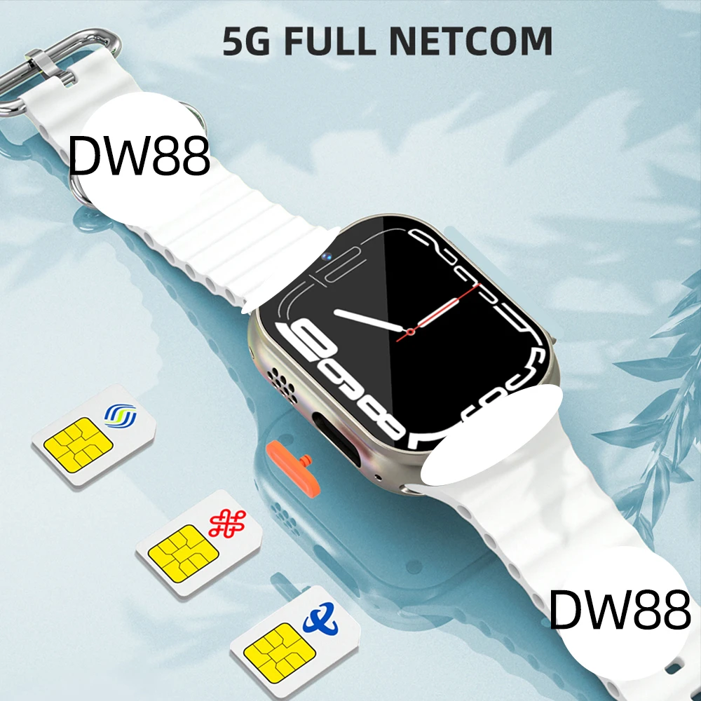 Reloj Inteligente 4g Dw88 Ultra Montre Intelligente 4g Ultra Smart ...