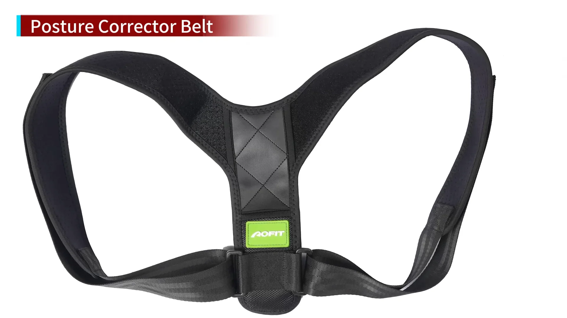 Unisex Neck Shoulder Support Health Physical Pain Relief Back Brace ...