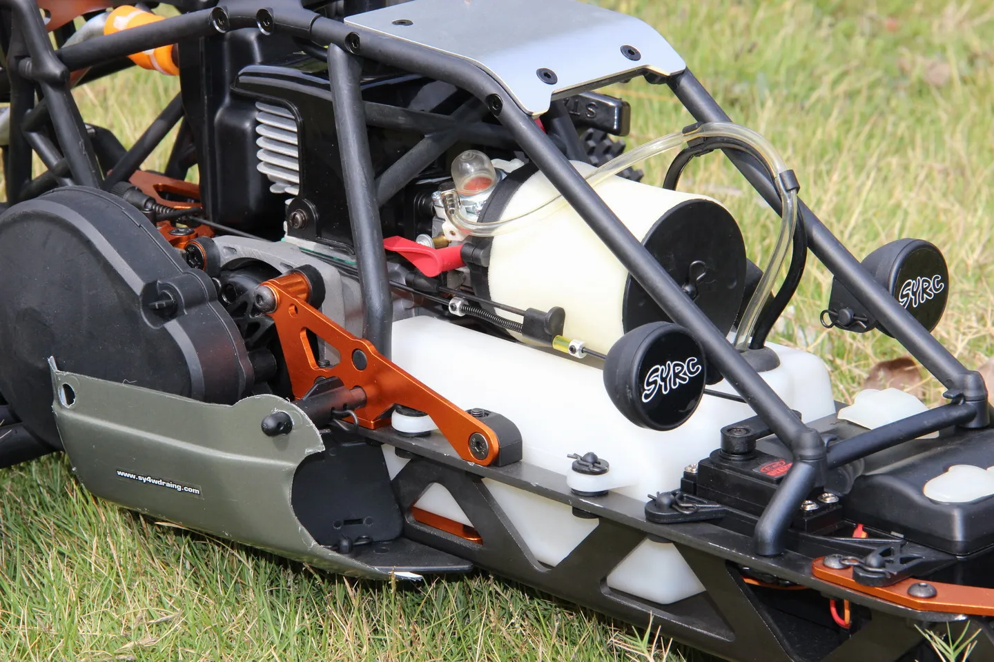 2.4g Rc Racing Car 80km/h Sy Baja 1/5 5b Gas 2 Stroke Engine Off Road ...