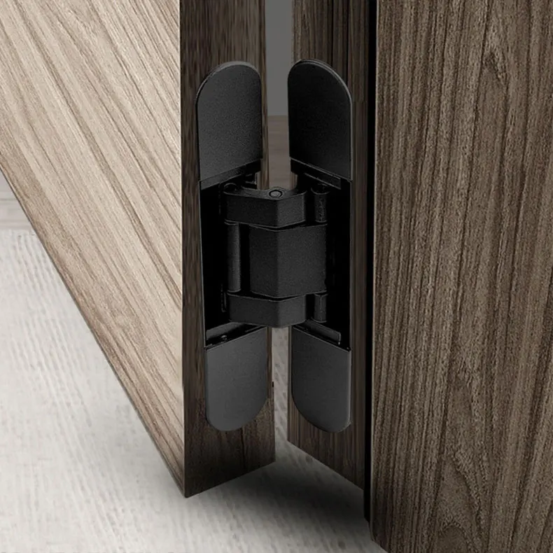 Soruda 3D Concealed Hinges Adjustable Cabinet Door Hinges Concealed Door Hinges Heavy Duty ...