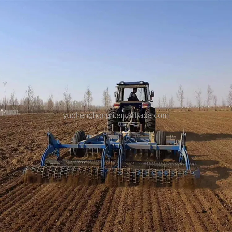 Farm Disc Harrow Combined Ground Preparation Machine 1ZL-4.0| Alibaba.com