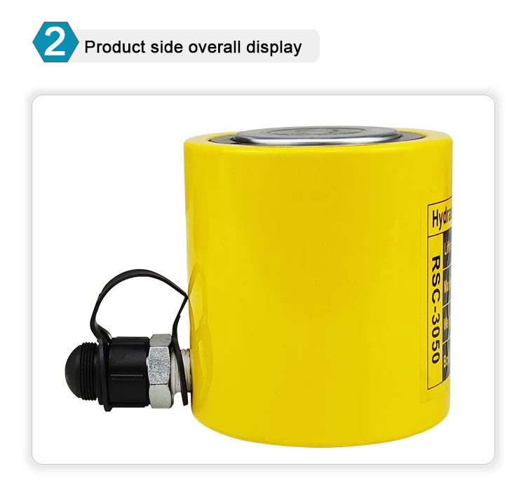 RSC-3050 Portable Hydraulic Jack - 30ton Single Acting Cylinder