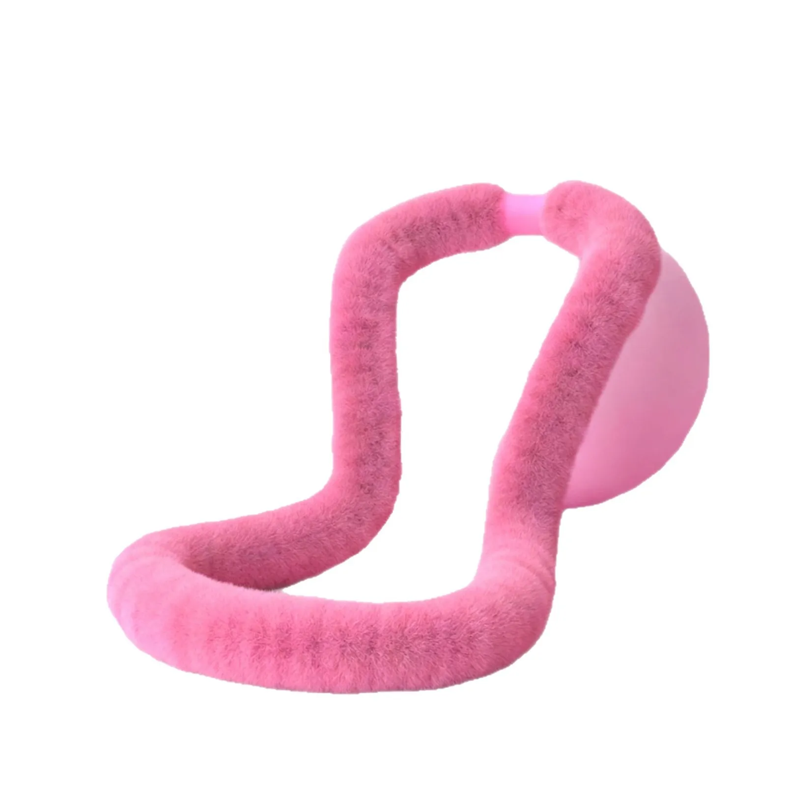Plush Rabbit Fur Hula Ring, Quiet Soft Home Hula Ring for Weight Loss ...