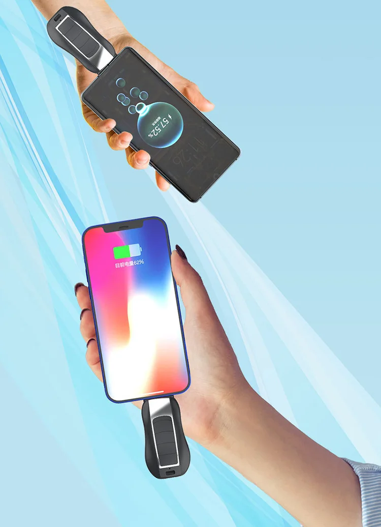 Retractable Dual Interface Small Portable Charger Mini Keychain Power ...