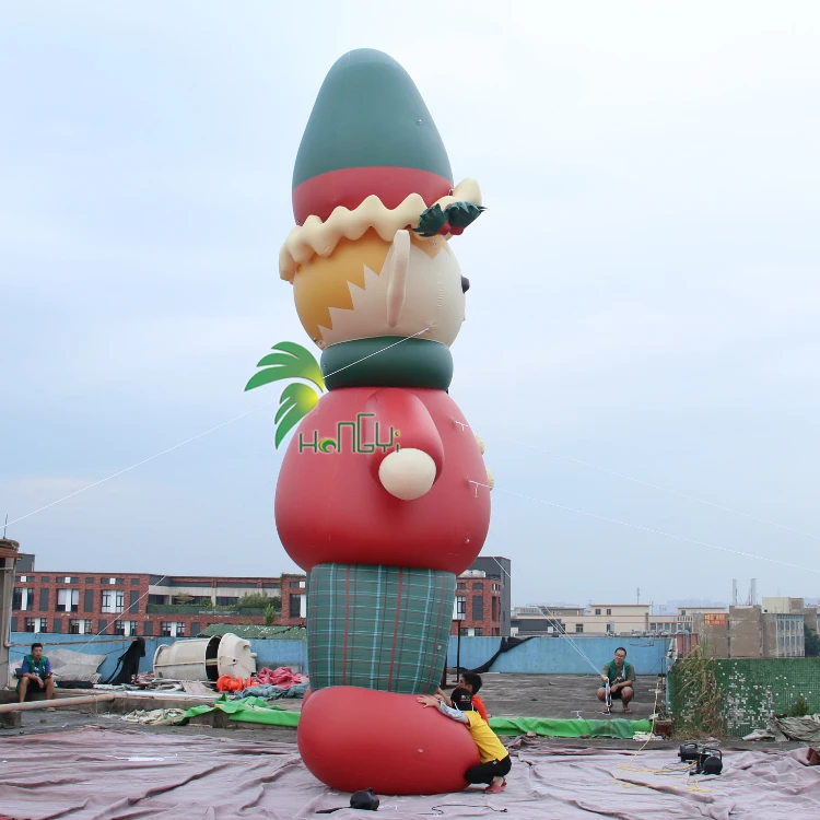 Custom Outdoor Inflatables Christmas Cartoon Model Inflatable Helium ...