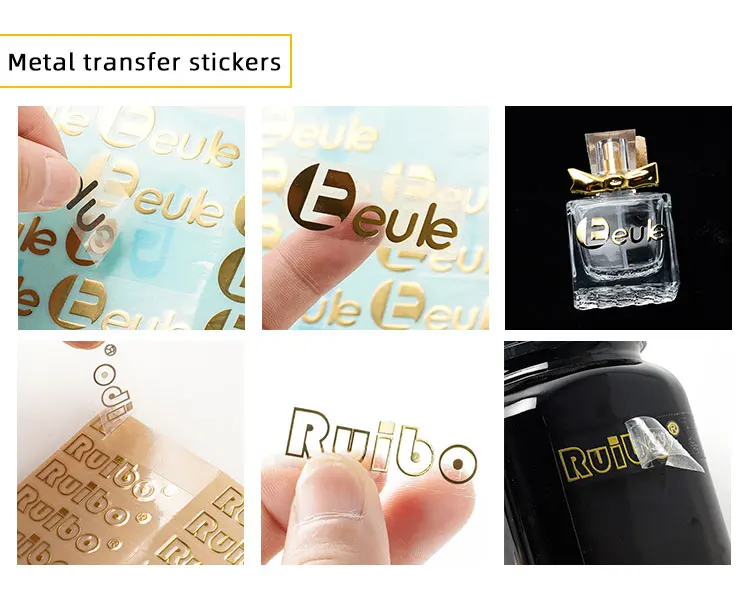 Custom Printing Vinyl Uv Transfer Sticker Transparent Logo Metal ...